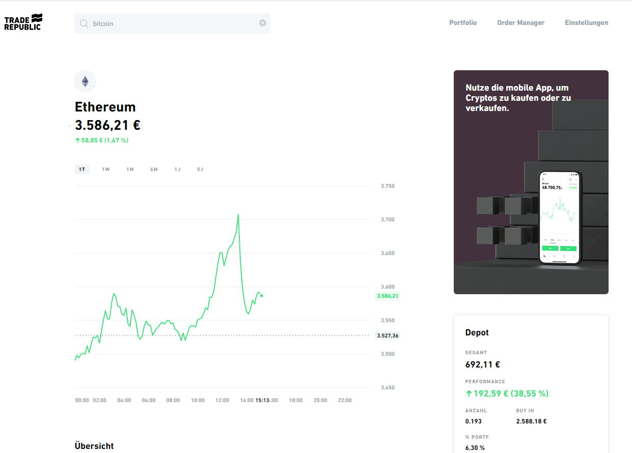 Trade Republic nun auch mit Web-Trading - Broker-Portal24.de